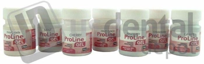 Pro-Line 10PK 1 oz. Bottle Fruit Punch (Topical anesthetic Gel ...